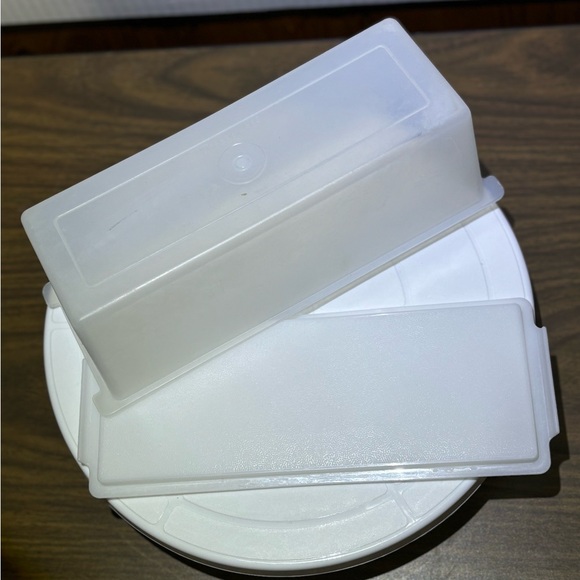Tupperware | Kitchen | Tupperware Sheer Velveeta Cheese Butter Keeper ...